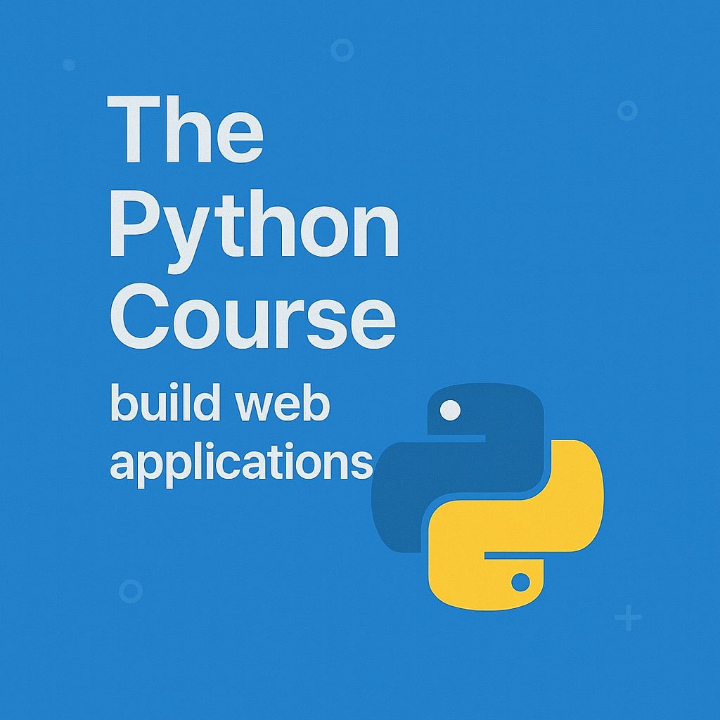 The Python Course: build web application - Learn Logic Hub